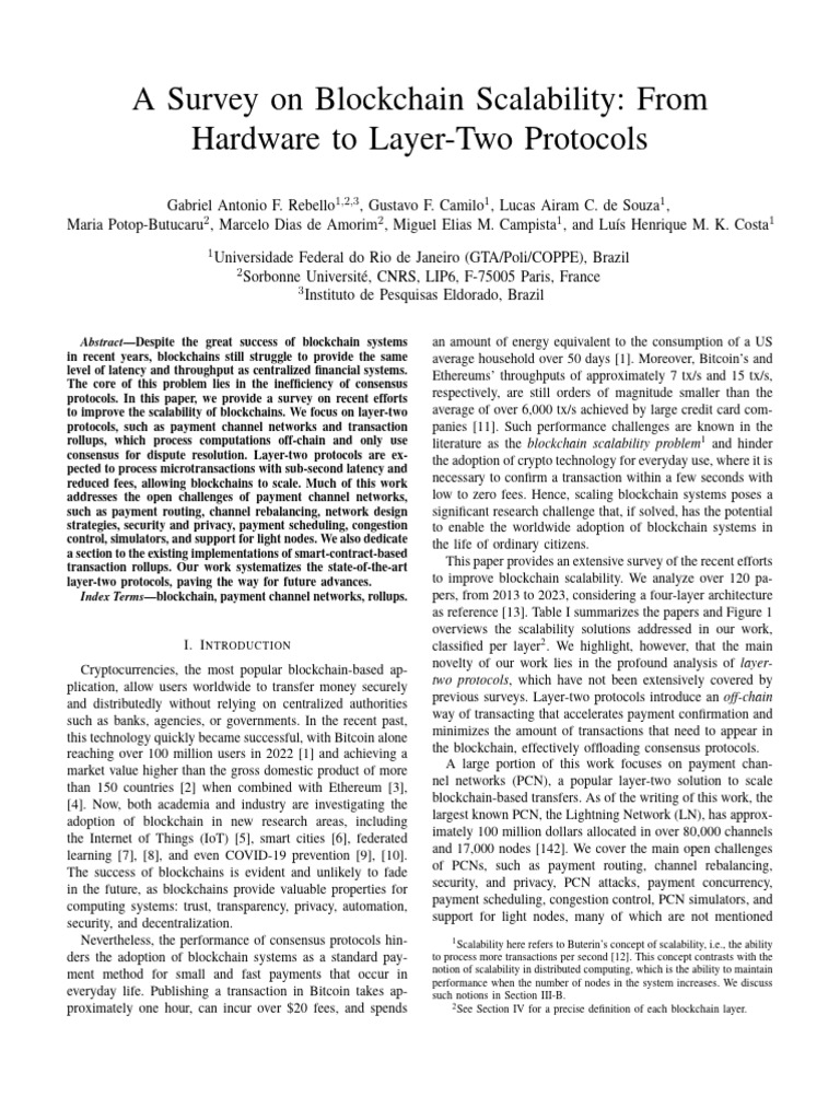 An Ultra-Scalable Blockchain Platform For Universal Asset Tokenization Design and Implementation ...