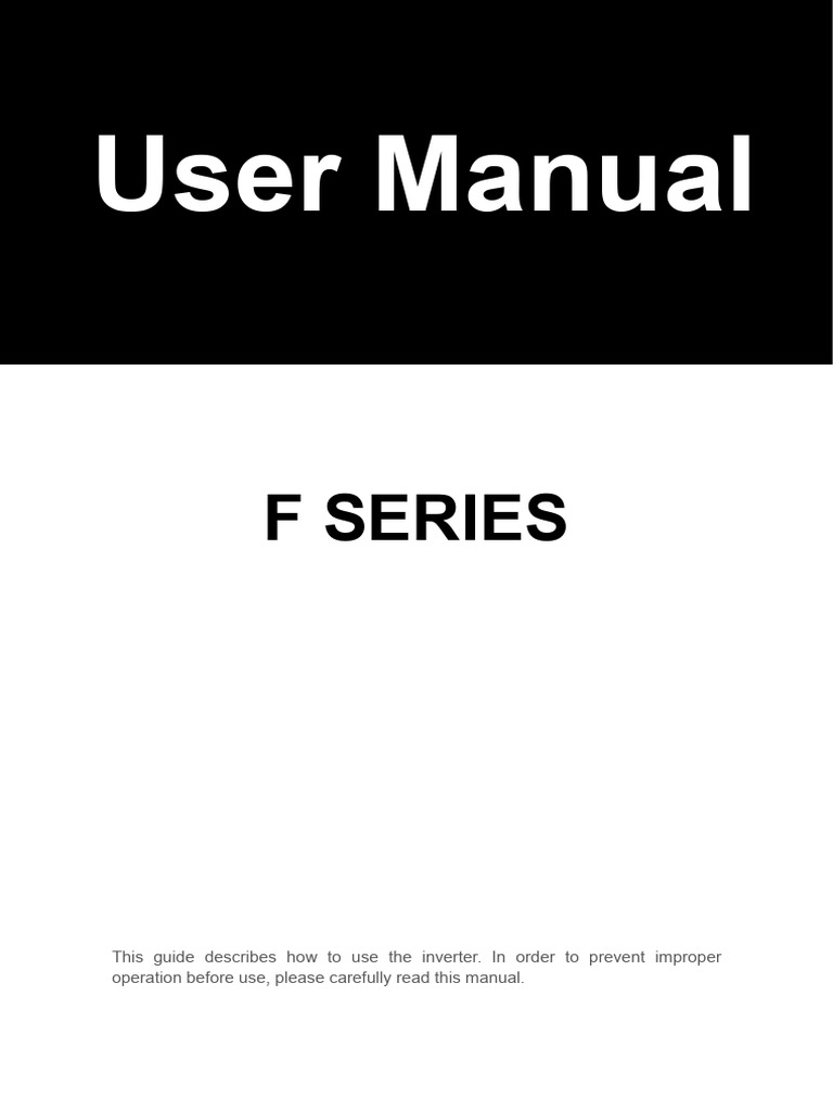 10-500-10037-02 F English User Manual | PDF