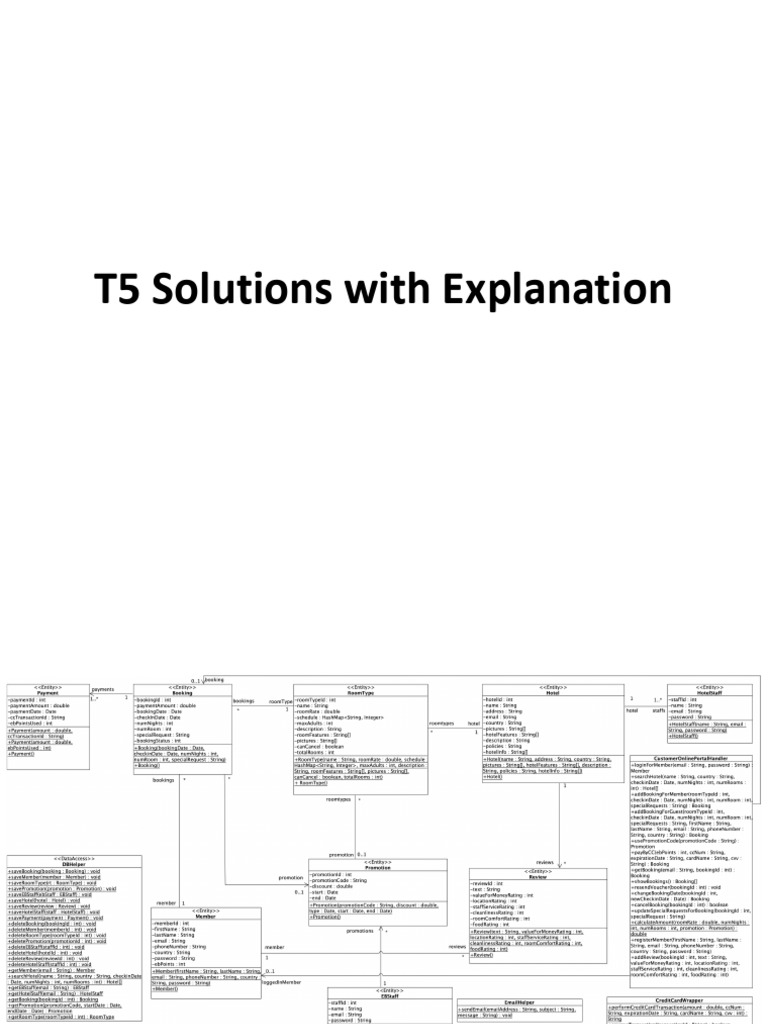 T5 Solutions With Explanation | PDF