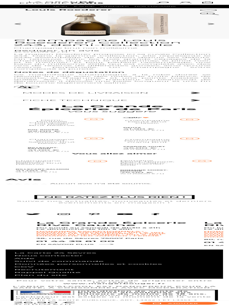 Champagne Louis Roederer, Collection 243, Demi-Bouteille - Louis ...