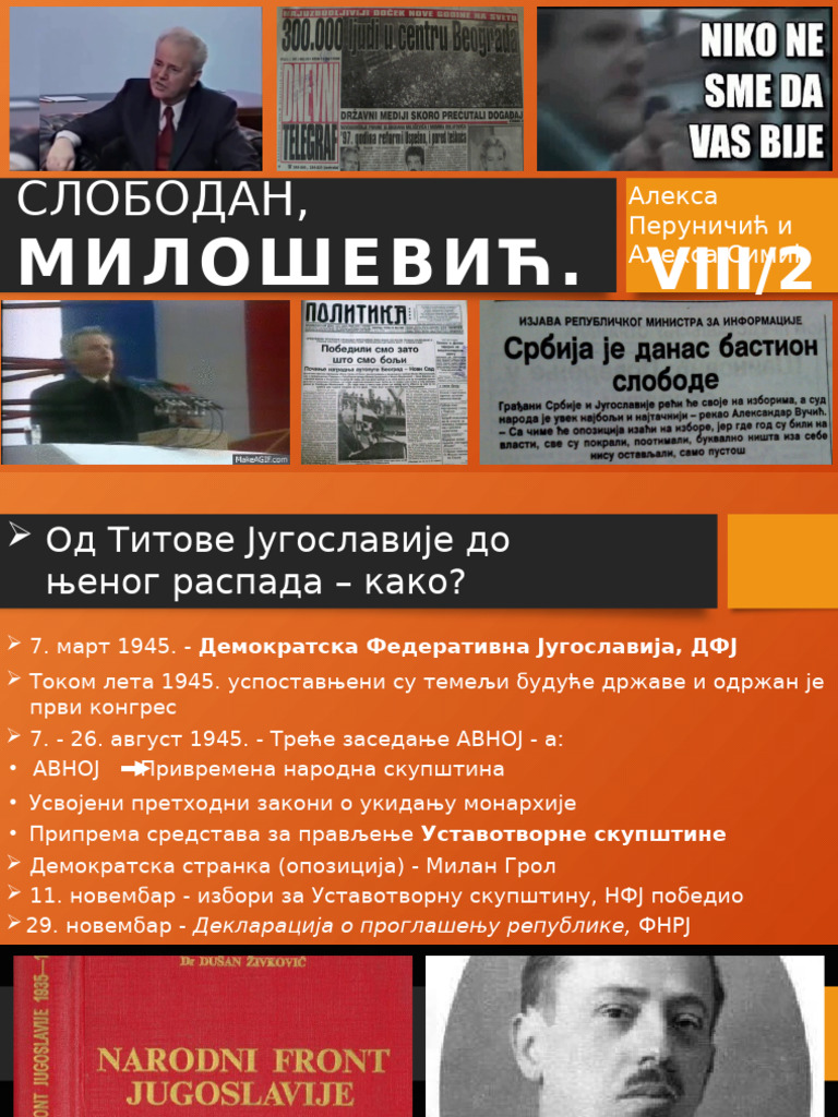 Slobodan Milošević | PDF