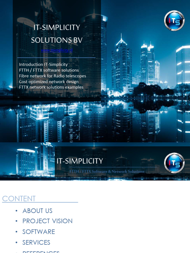 FTTH-FTTX-network-solutions-Radio-telescopes | PDF