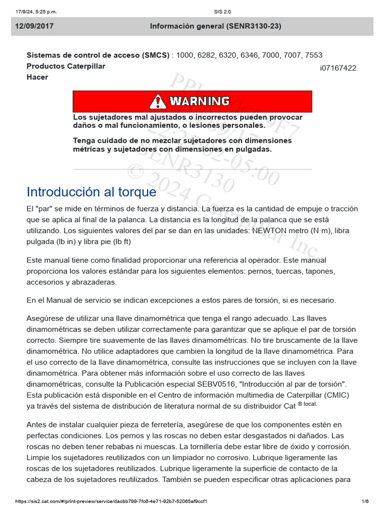 Torques | PDF