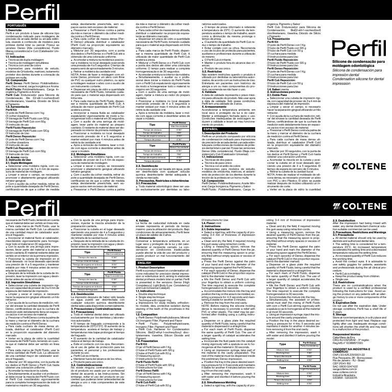 manual-de-instrucoes-perfil | PDF