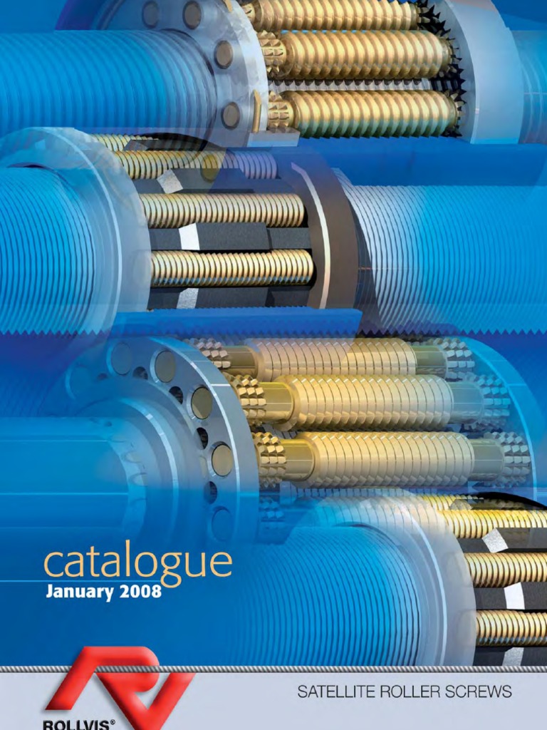 Rollvis Roller Screws English | PDF | Mechanical Engineering | Nature