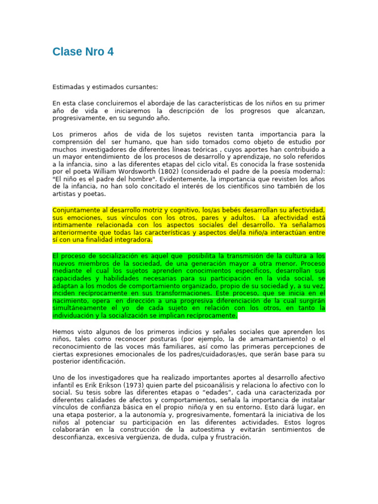 Resumen Clase 4 | PDF