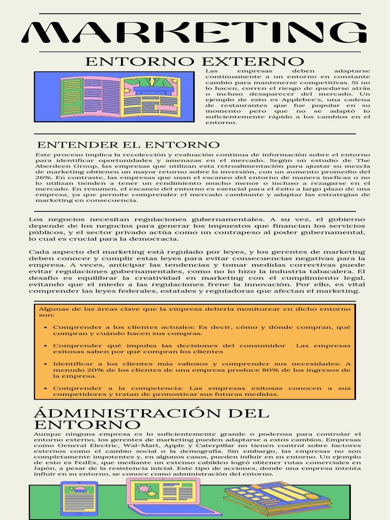 Infografía de Periódico Moderno Ordenado Colorido | PDF