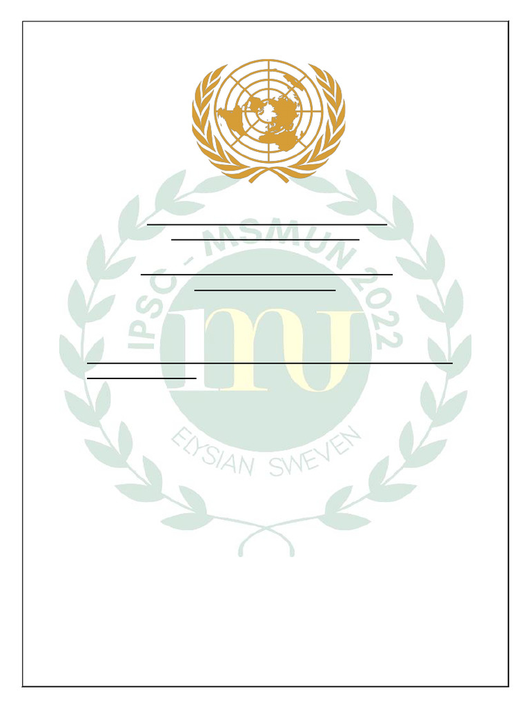 Background Guide UNCSW | PDF