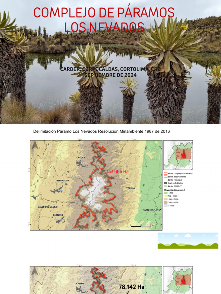 Complejo de Páramos Los Nevados | PDF