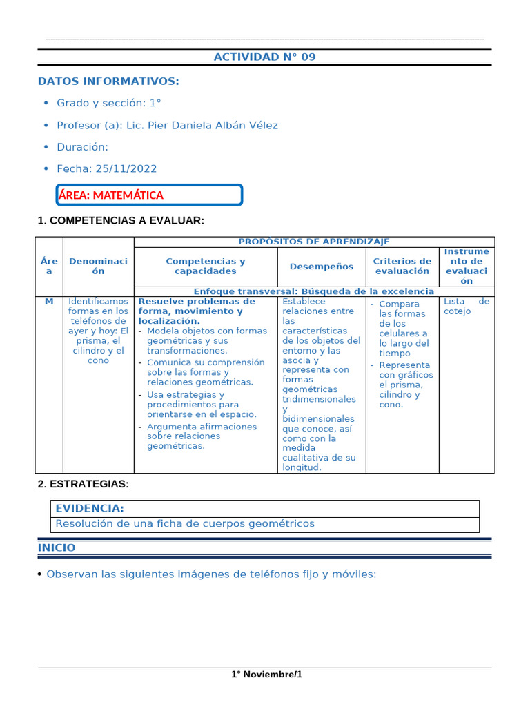 Sesión 9 - Expe 08 | PDF