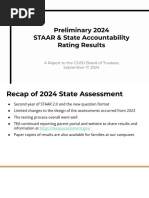 STAAR Alt 2 Raw Score Conversions | PDF