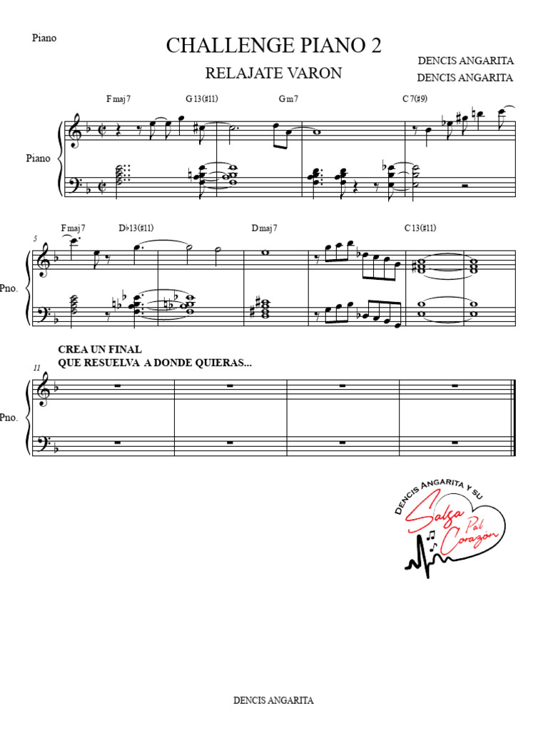 challenge piano 2 piano | PDF