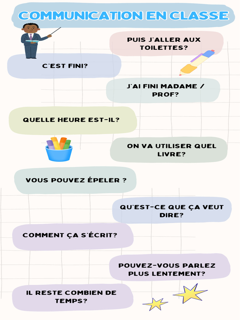 consignes pour la classe | PDF