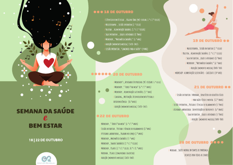 Cartaz Saude Bem Estar | PDF