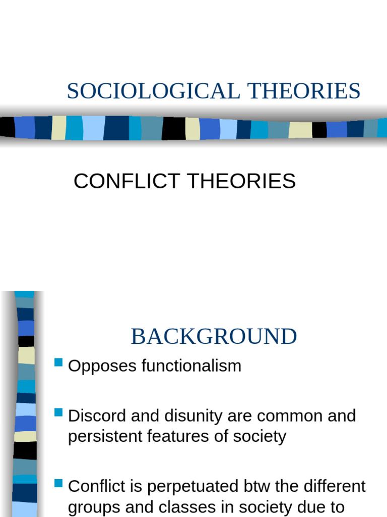 Conflict Theories | PDF