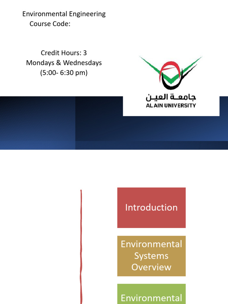 Env - Eng Lect 1-Spring 2023 | PDF | Waste | Waste Management