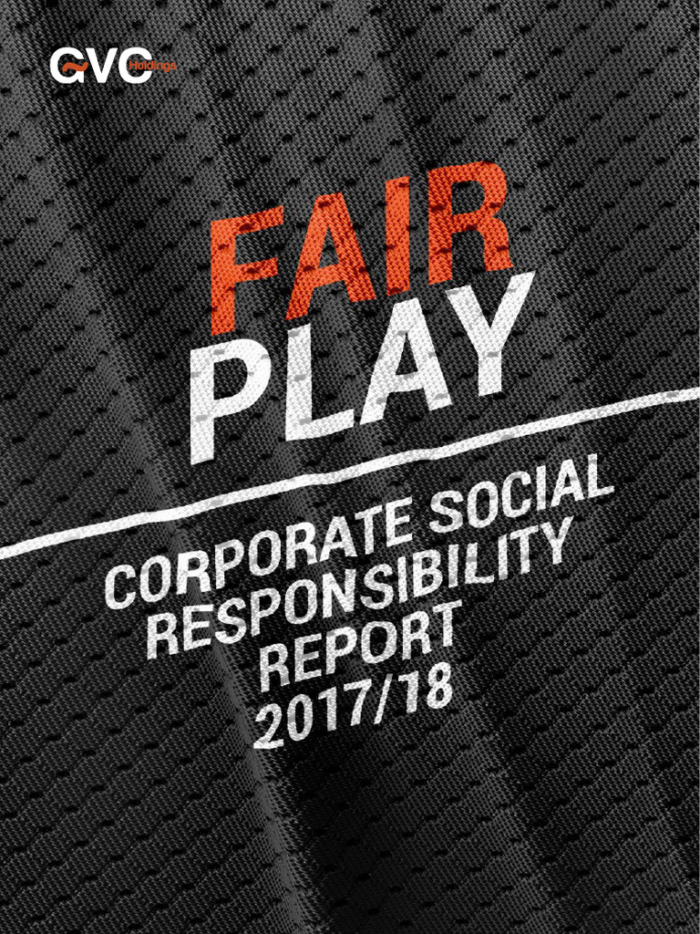 2018 GVC CSR Report | PDF | Corporate Social Responsibility | Business