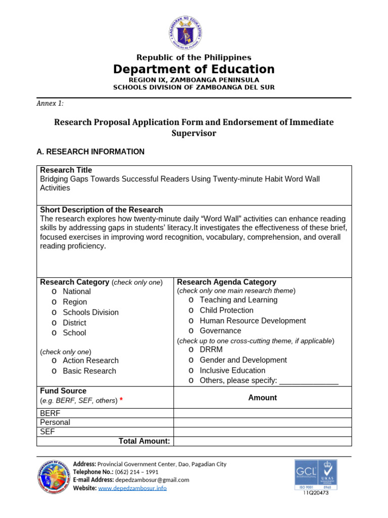 PR - Annex 1 Rev01 | PDF