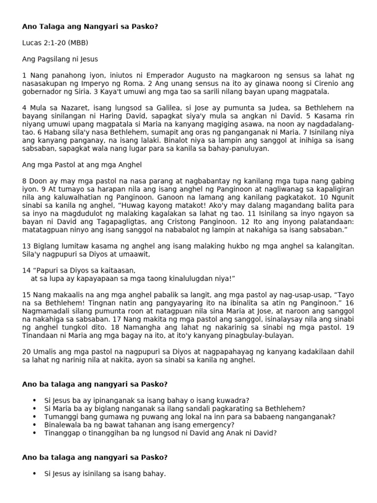 TRUE CHRISTMAS | PDF