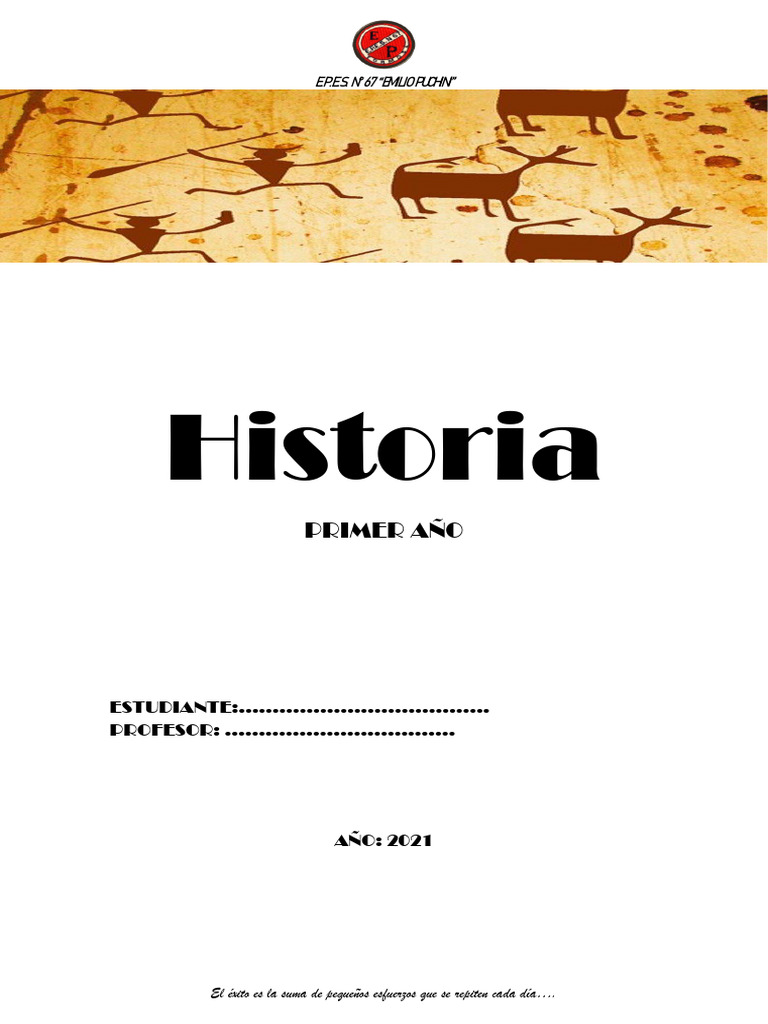 1° CUADERNILLO HISTORIA (3) | PDF
