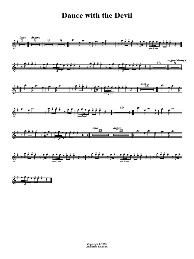 Dance With The Devil | PDF