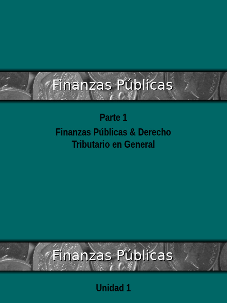 Finanzas Públicas - Unidades 1 y 2 | PDF | Impuestos | Bienes
