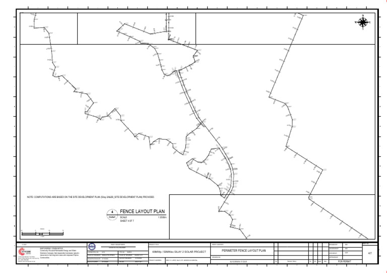 Fence Layout For Submission B-Sheet 3 | PDF