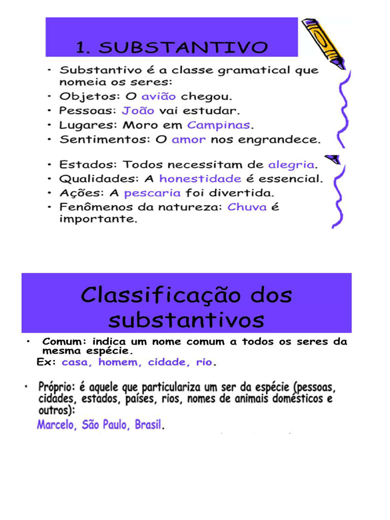 Classe Gramatical PDF | PDF