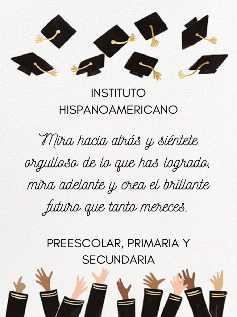 Lona de Escuela | PDF