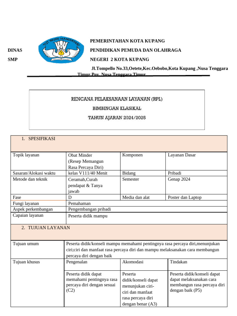 Mikro RPL Klasikal Angelika - Banase | PDF