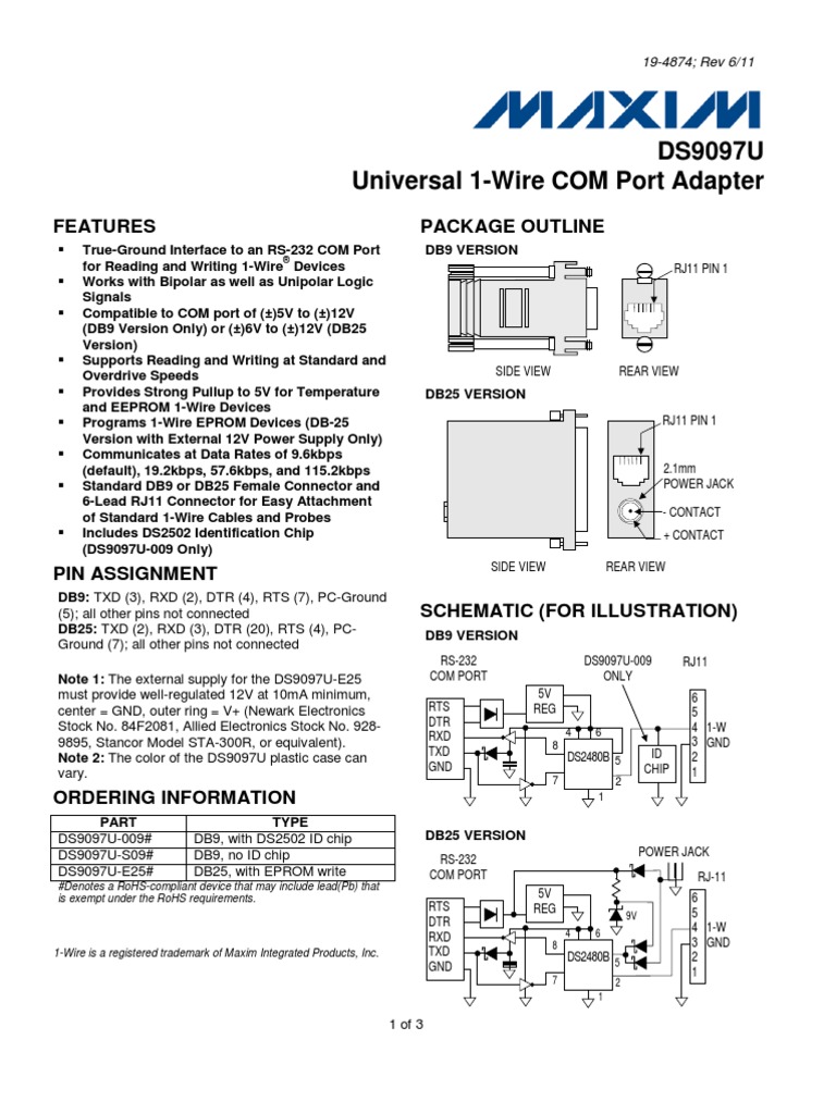 Ds9097u Ds9097u S09 | PDF | Computer Architecture | Data Transmission