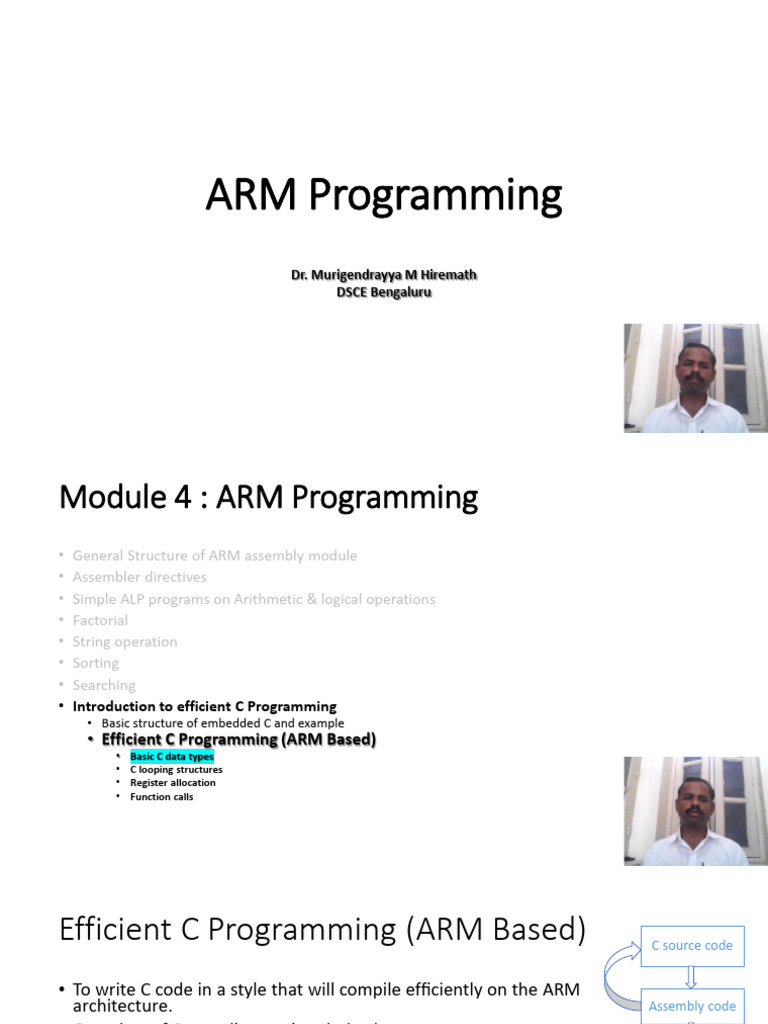 Module 4 Introduction To Efficient C Programming v1 | PDF