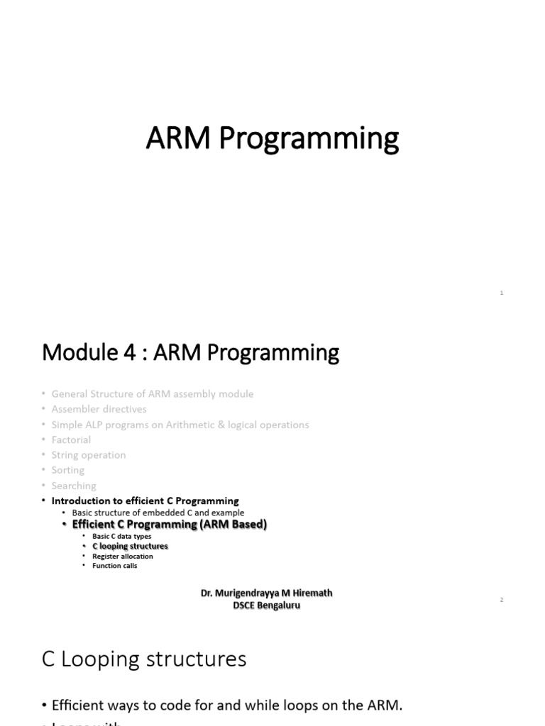 Module 4 Looping - Register - Allocation - Functioncall | PDF