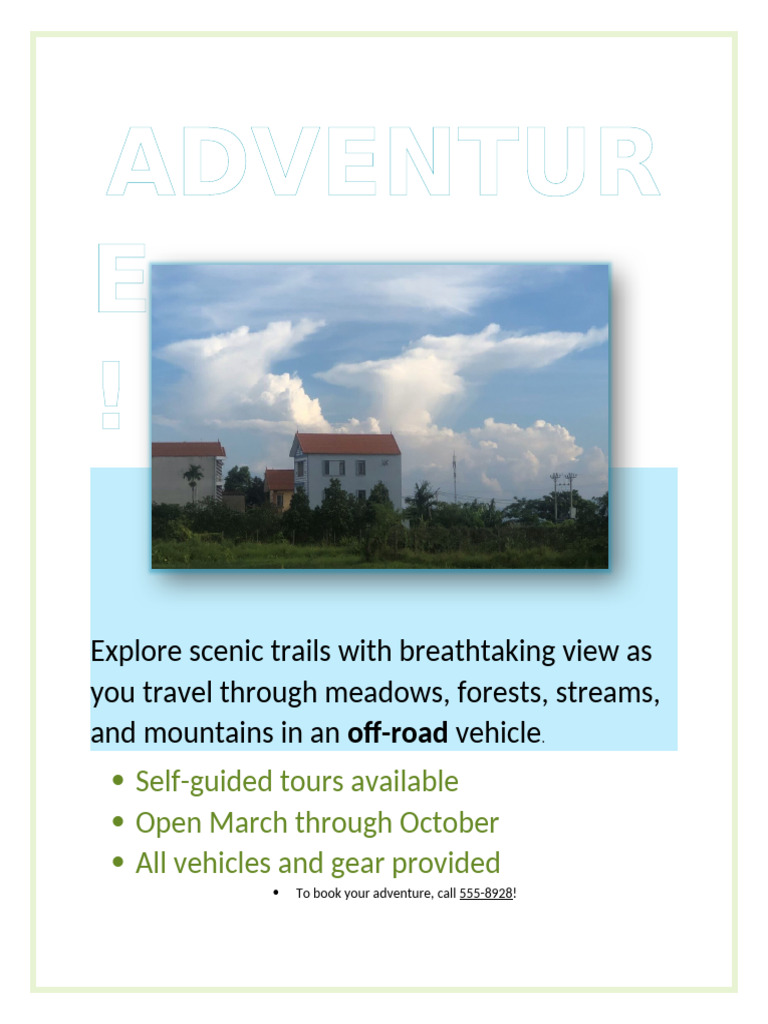 Adventure Flyer | PDF
