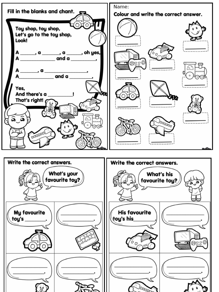 LET'S PLAY Worksheet | PDF