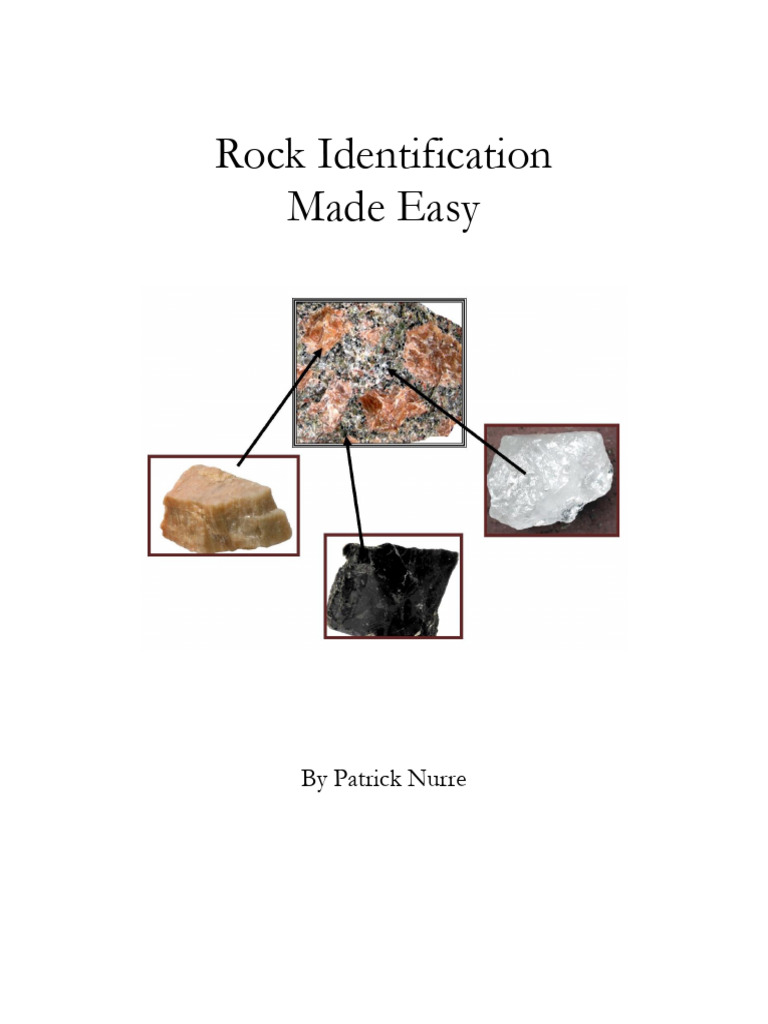 Rock Identification Grades 3 12 Made Easy Read | PDF | Granite | Rock ...