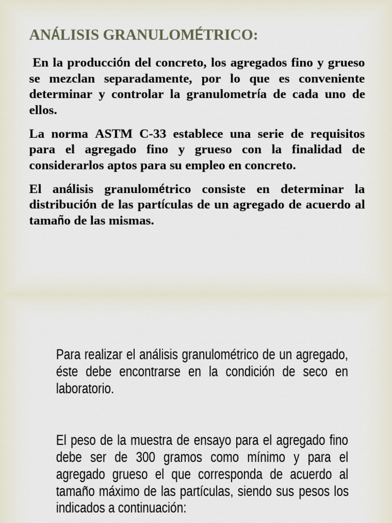 Clase 3 Granulometria | PDF
