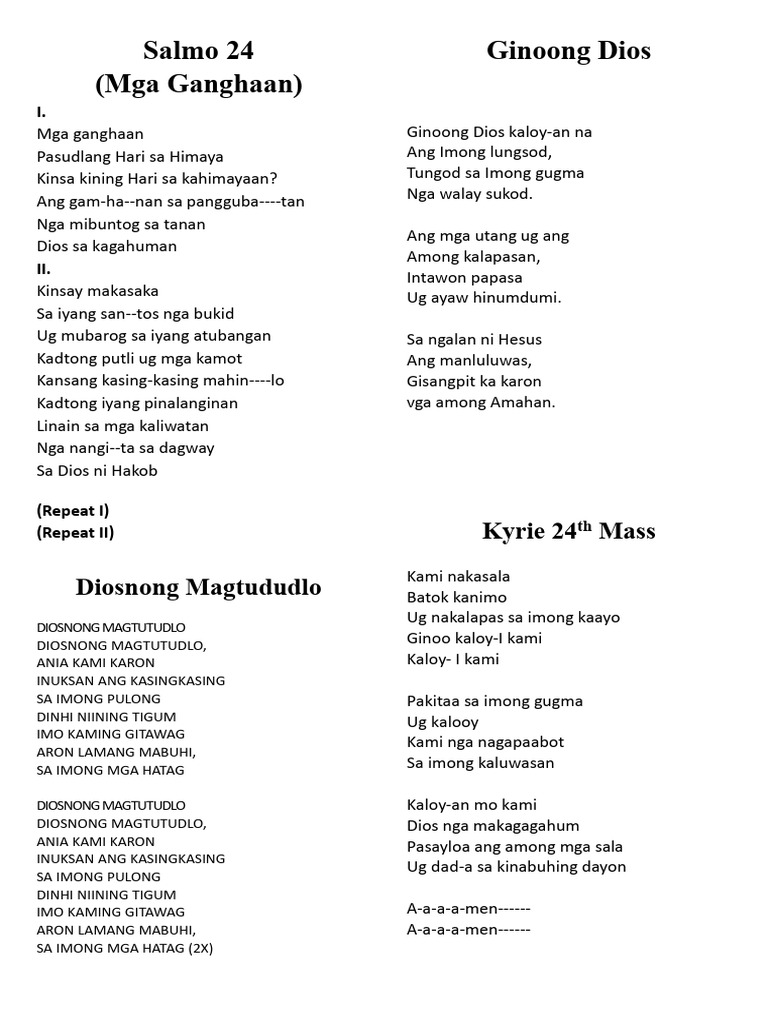 Fiesta 2024 Lyrics | PDF
