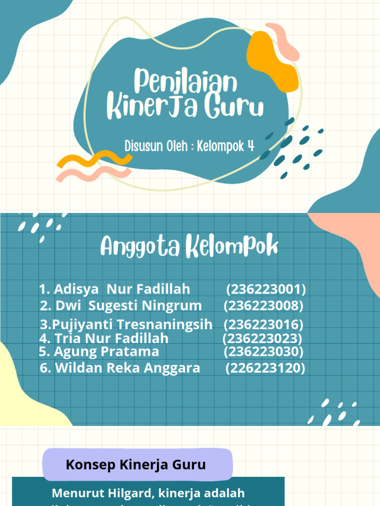 Penilaian Kinerja Guru Kel.4 - 20240507 - 000022 - 0000 | PDF