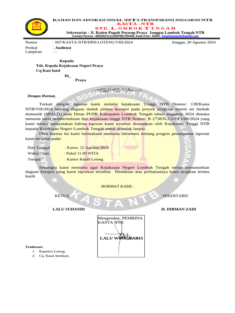 Surat Kejaksaan | PDF
