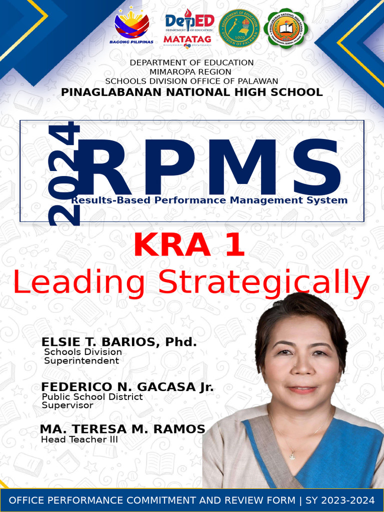 OPCRF 2023-2024 (Template) | PDF