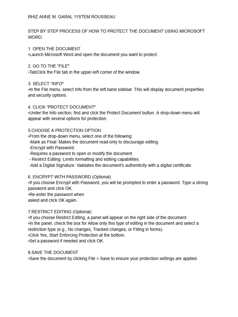 Rhiz Anne Garal - Acitivity 2 | PDF | Career & Growth | Computers