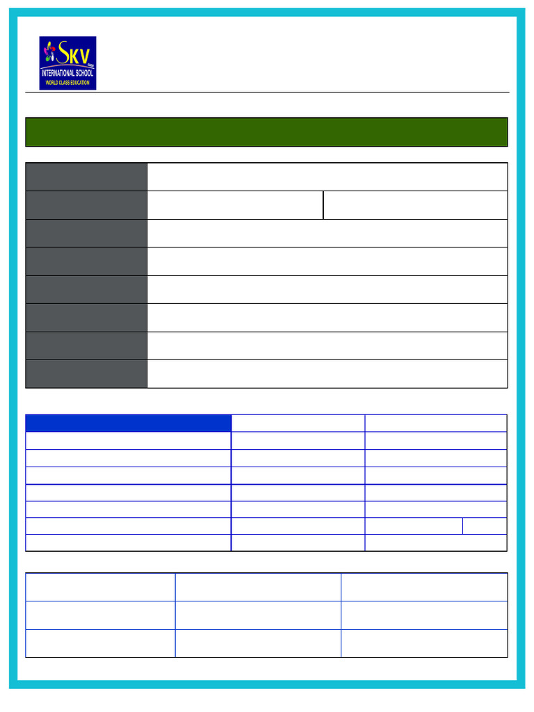 RAGUL - V - IX - A1 - Term 1-Periodic Assessment-1 - ReportCard | PDF