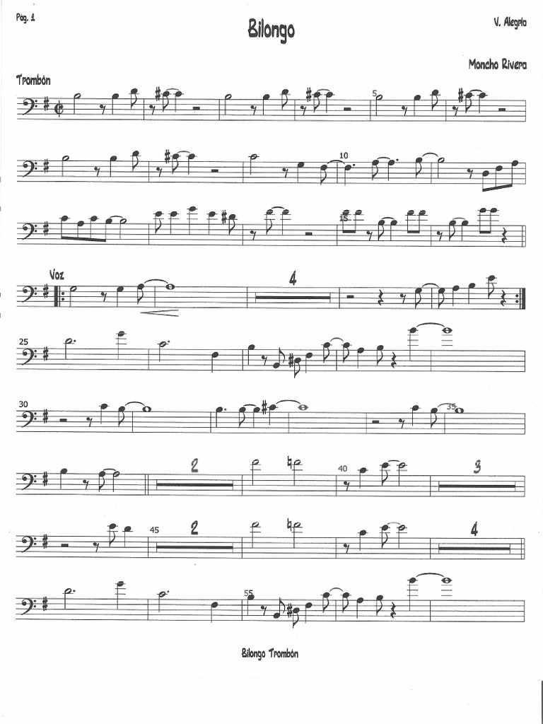 Bilongo Trombón | PDF
