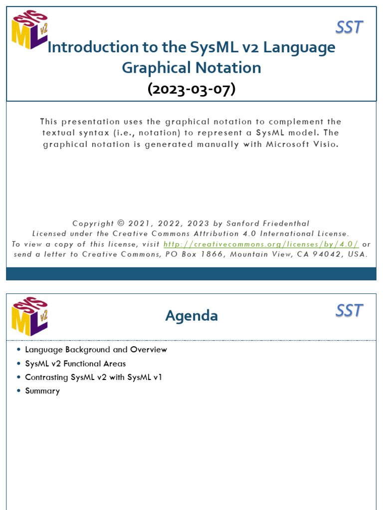 Intro To The SysML v2 Language-Graphical Notation | PDF