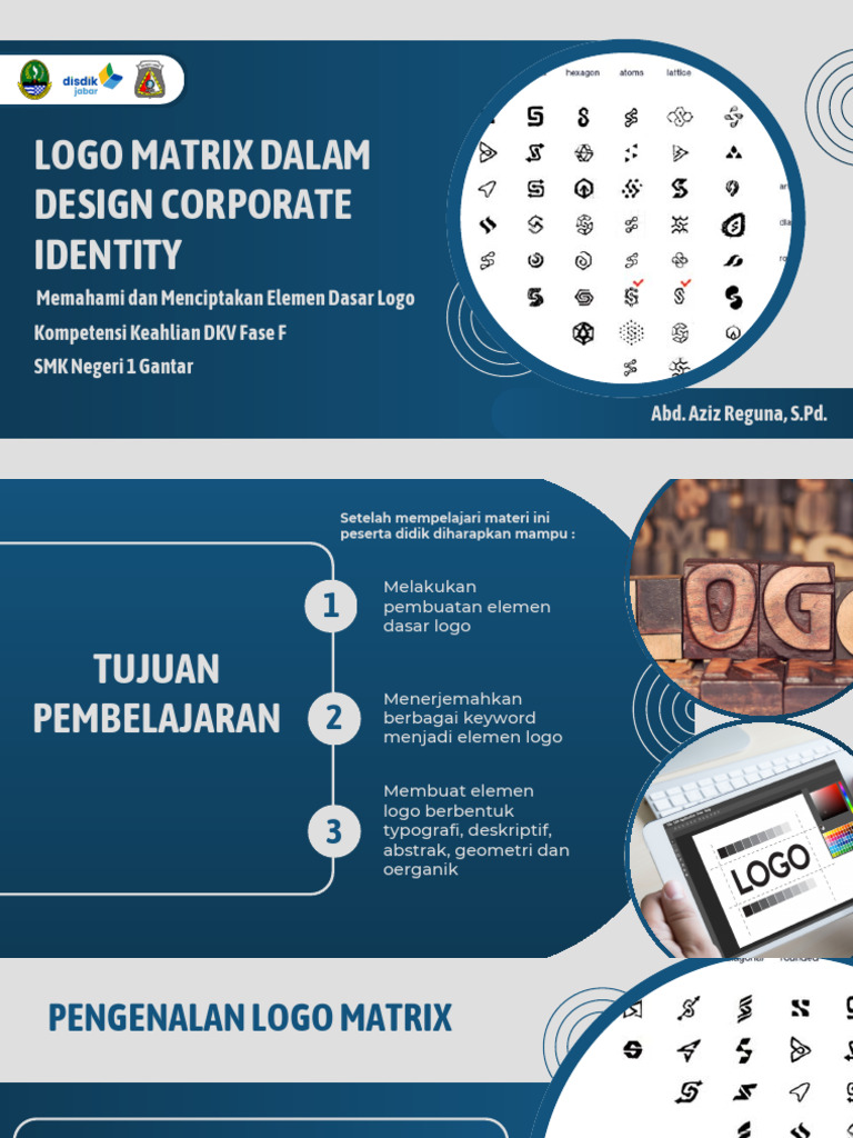 Logo Matrix Dalam Design Corporate Identity | PDF