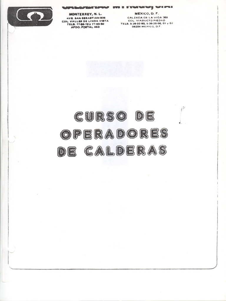 Curso Caldera | PDF