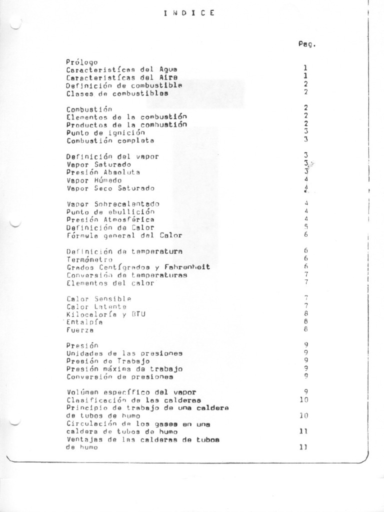 Curso Caldera 1 | PDF