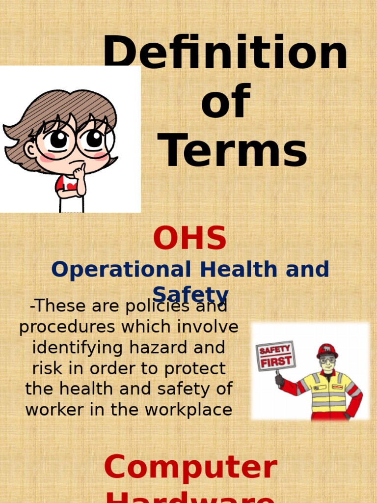 PPT1 (Module 2) Definition of Terms | PDF | Computers