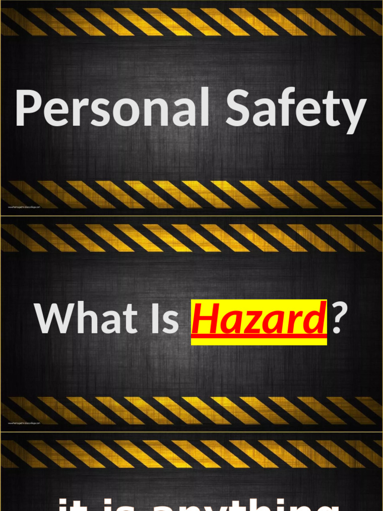 Personal Safety (Module 2) | PDF | Computers | Technology & Engineering